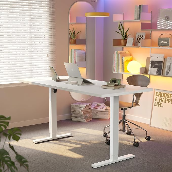 Multi-Purpose Electric Height Adjustable Home Office Laptop Desk Table – iDecorator