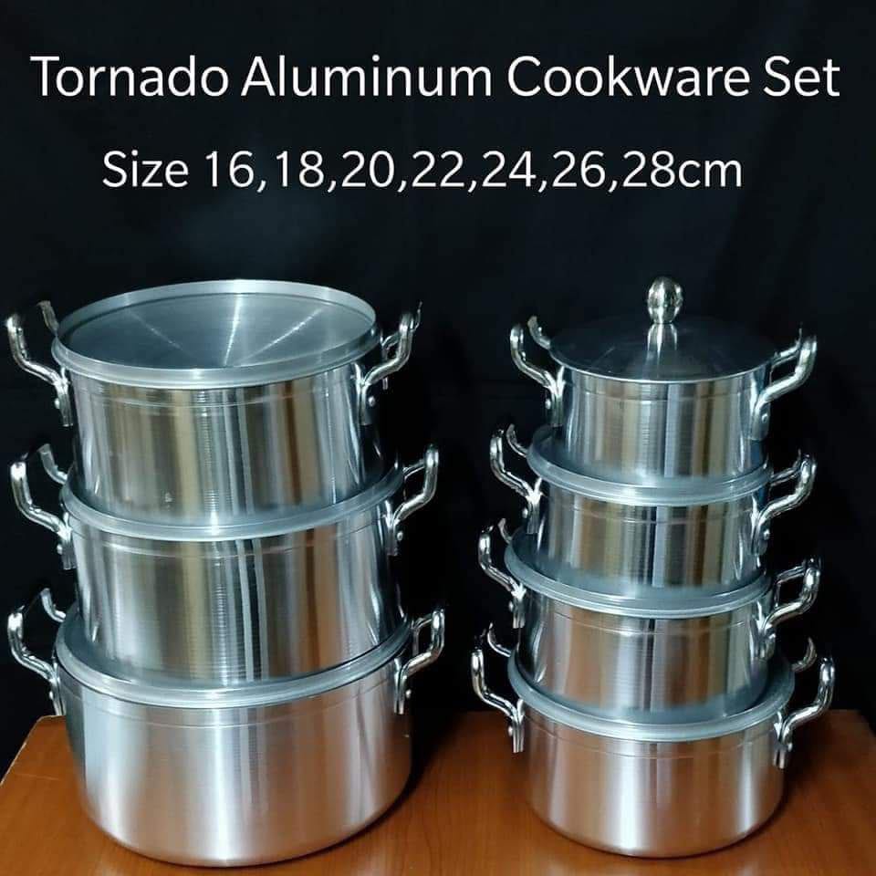 Aluminium Cookware set 14pcs – iDecorator
