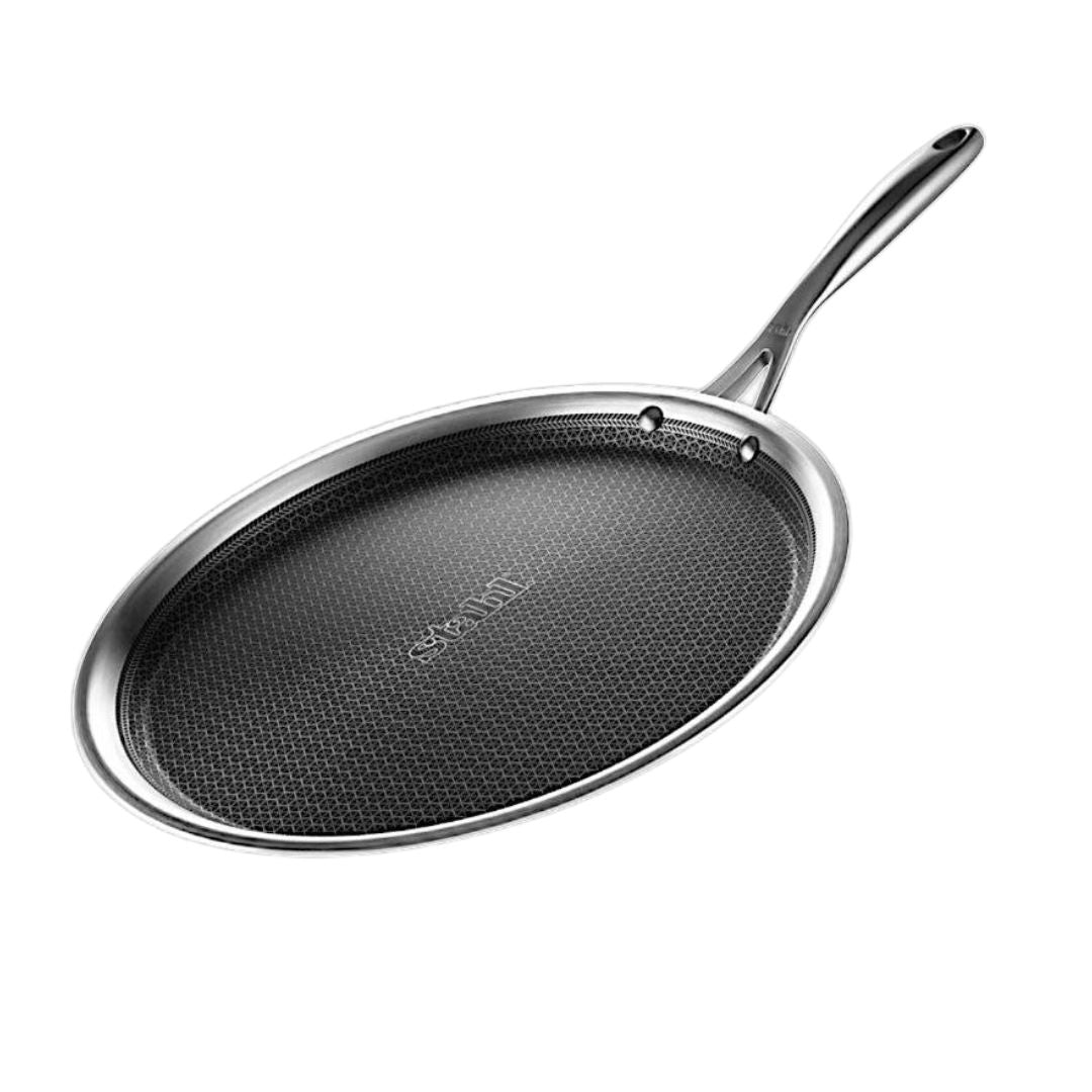 large flat frying pan 30 cm – iDecorator