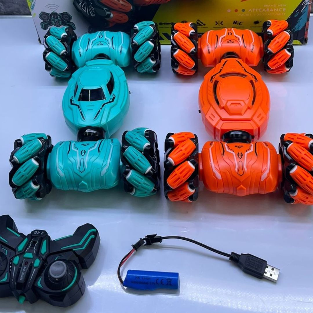 Rechargeable Remote Controlled Stunt car – iDecorator
