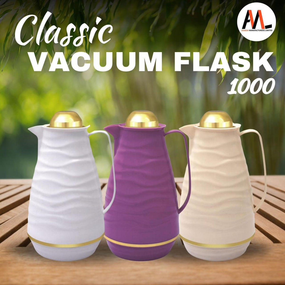 Classic Vacuum Flask 1000ml – iDecorator