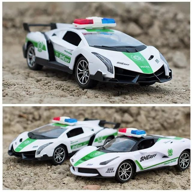 lamborghini Sheriff Remote Controlled Police Toy Car – iDecorator