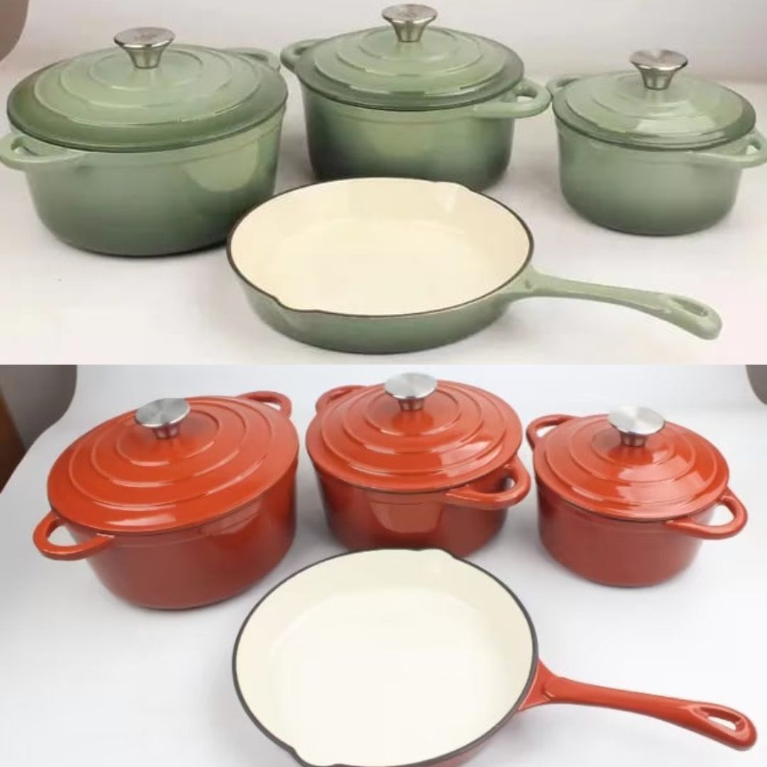 Enamel Cast Iron Cooking Pots – iDecorator