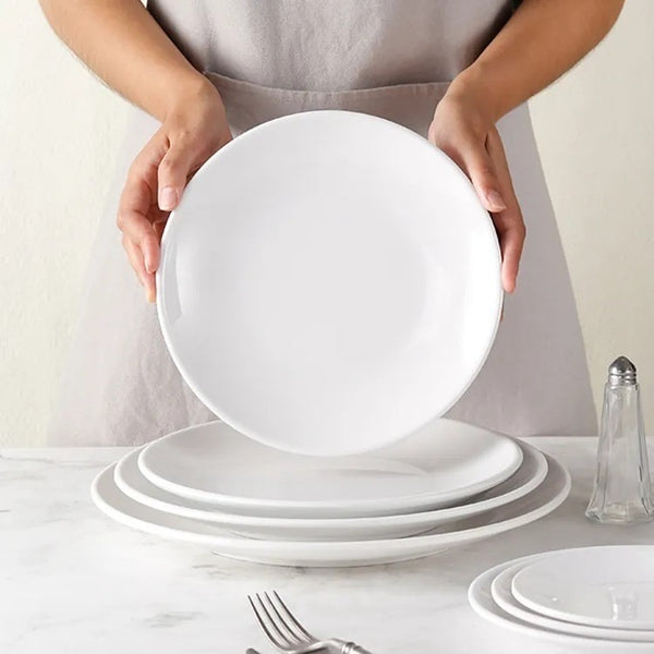 High-quality ceramic shallow plates – iDecorator