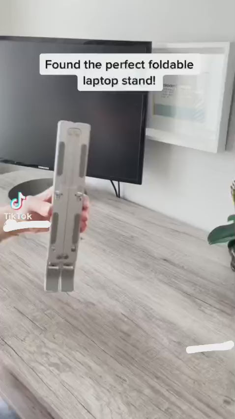 Metallic laptop/note pad stand – iDecorator